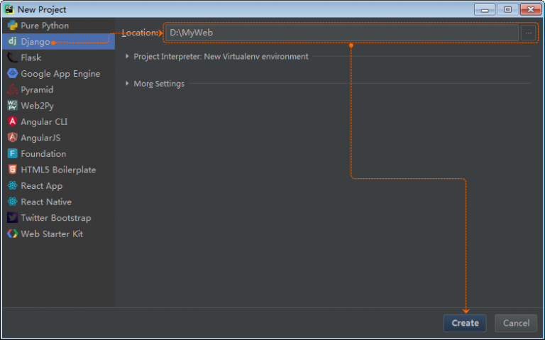 Django2：Web项目开发入门笔记（1） – 魔力Python